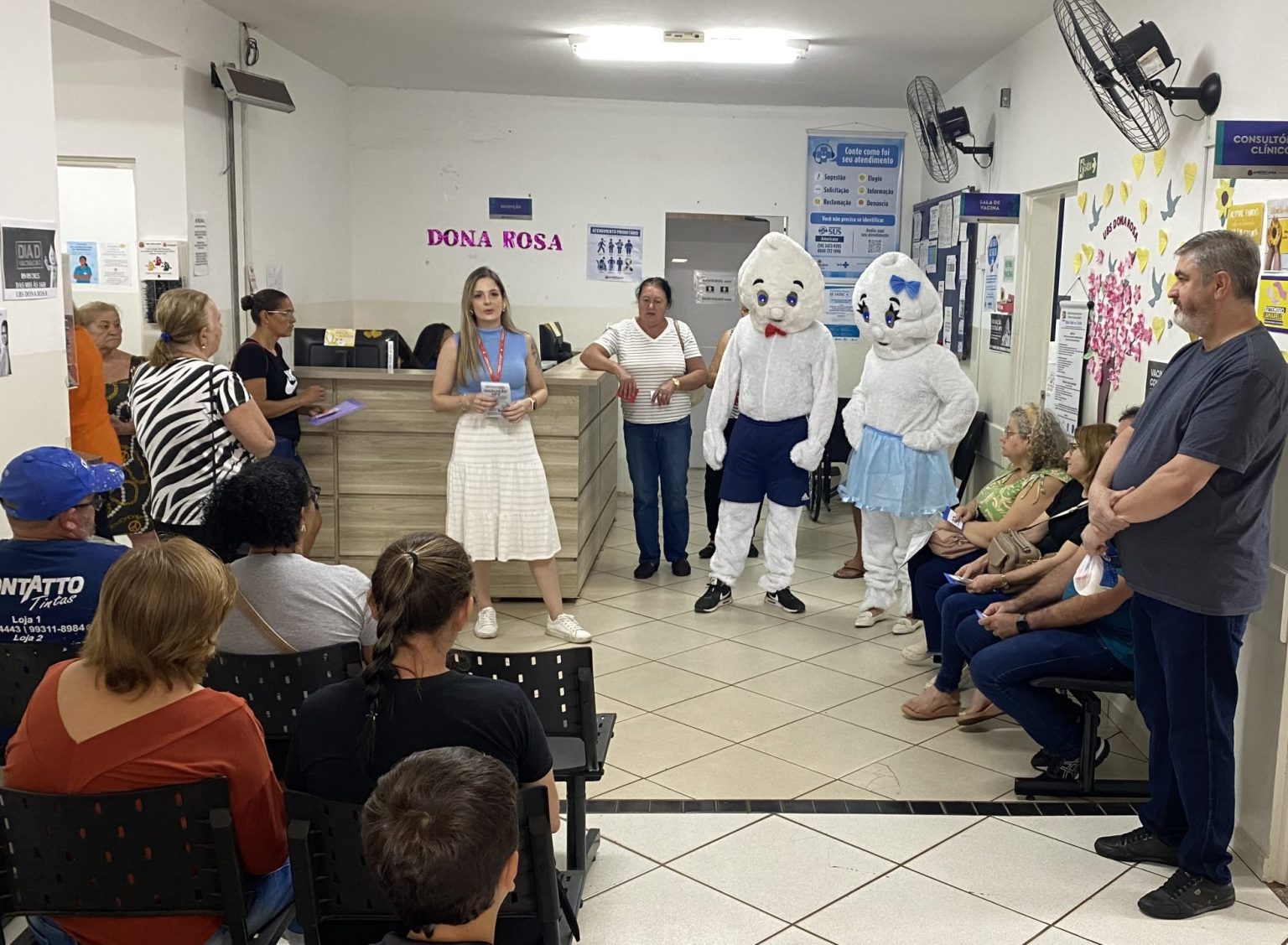 UBS Dona Rosa promove atividade sobre vacinação - Novo Momento